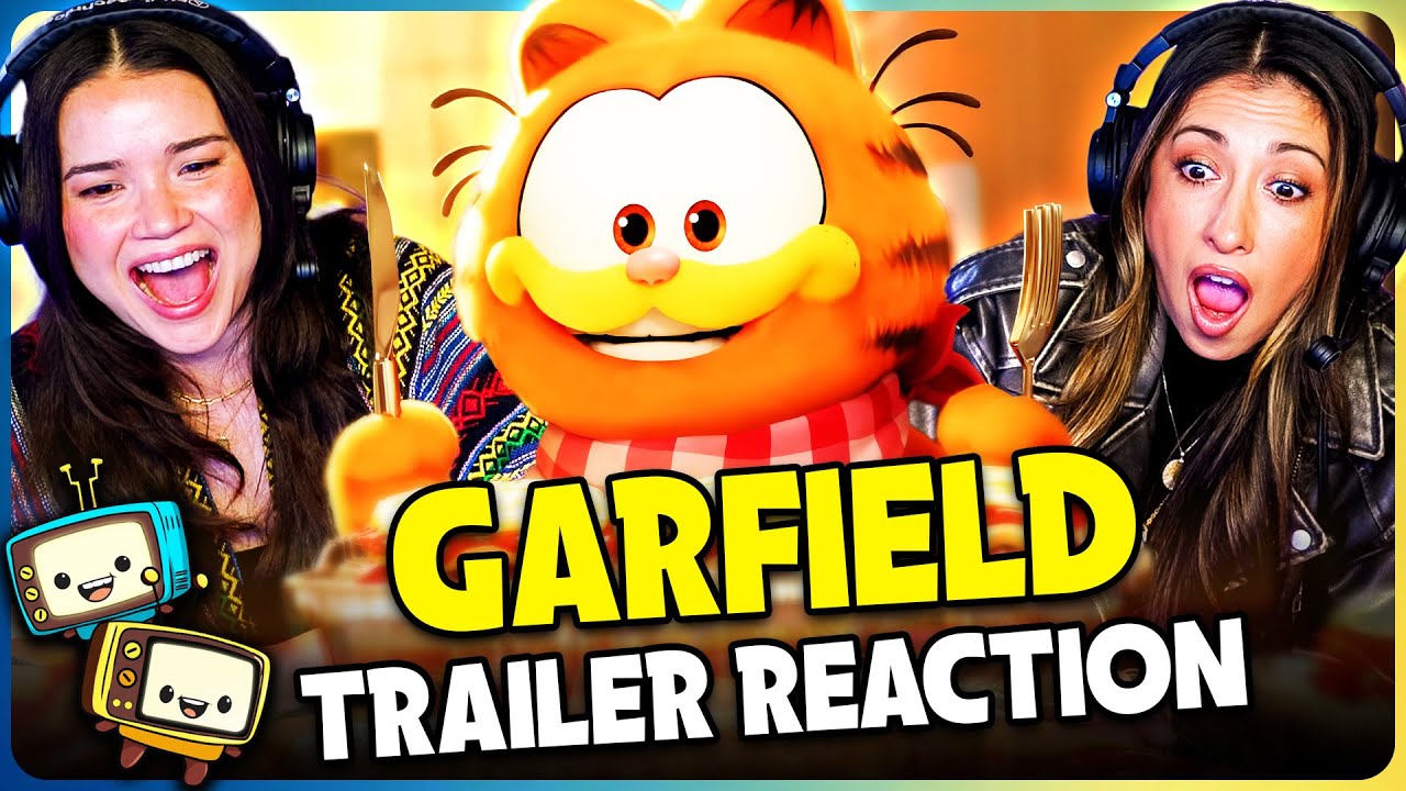 THE GARFIELD MOVIE Trailer Reaction! | Chris Pratt | Samuel L. Jackson ...