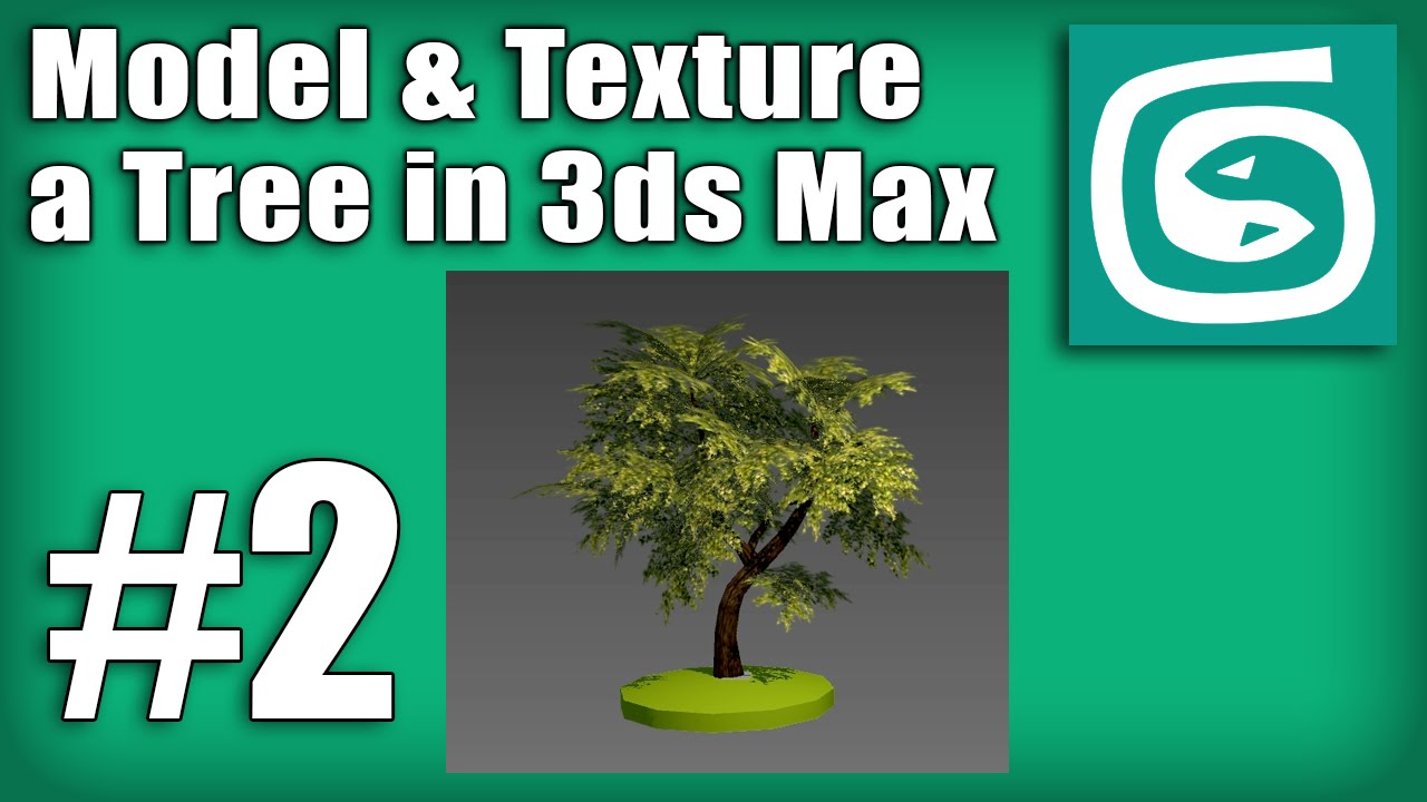 3ds Max Tree Tutorial - #2 - How to create a seamless texture for the ...