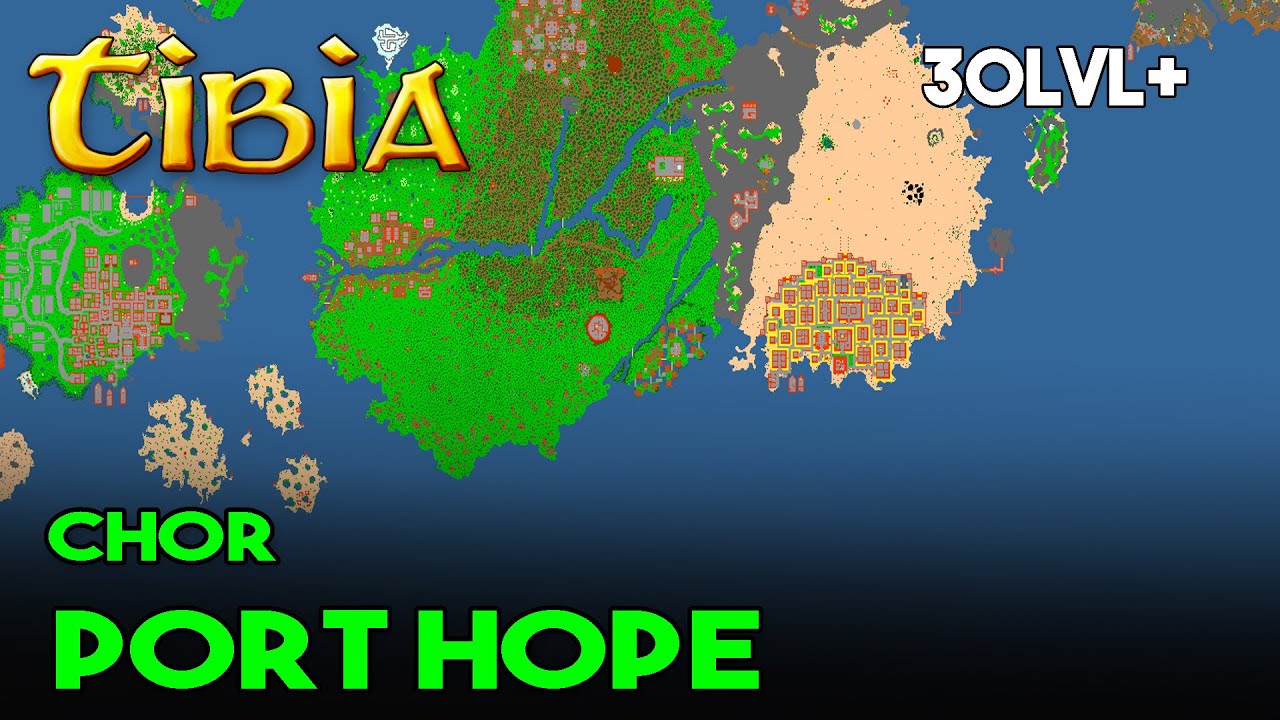 WIOSKA JASZCZUROLUDZI - Tibia - Chor - Lizard Village - Port Hope - YouTube