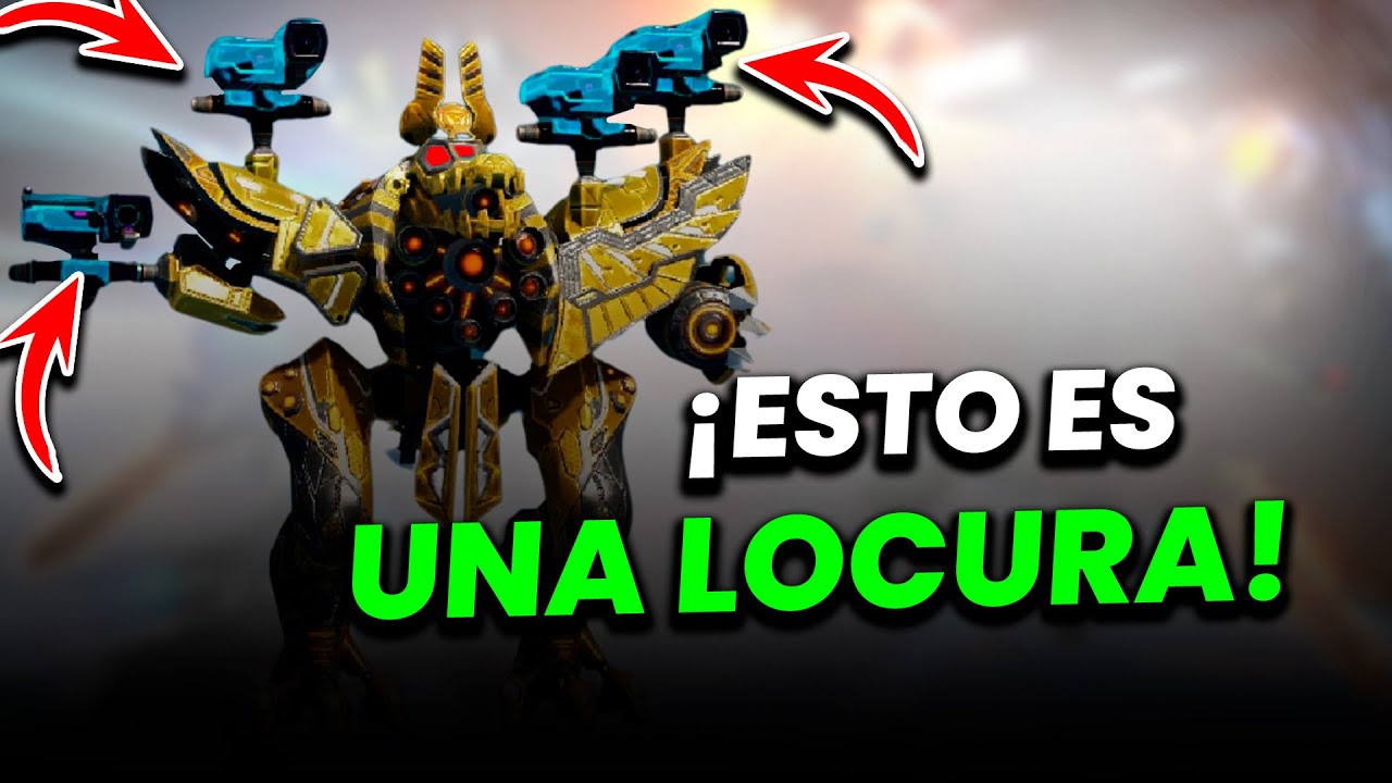 ¡DESTRUYE TODO EL META ACTUAL! Ammit con Pow y Bash War Robots WR - YouTube