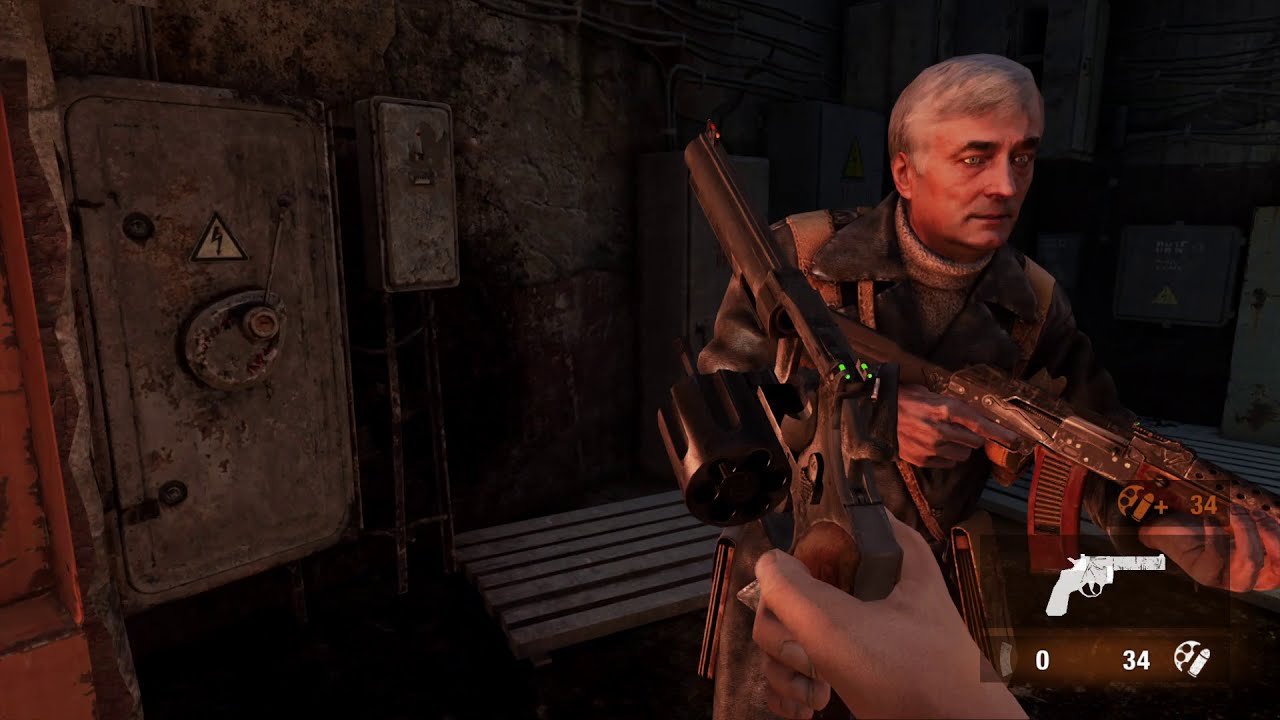 i meet hunter |metro 2033 gameplay part 2. - YouTube