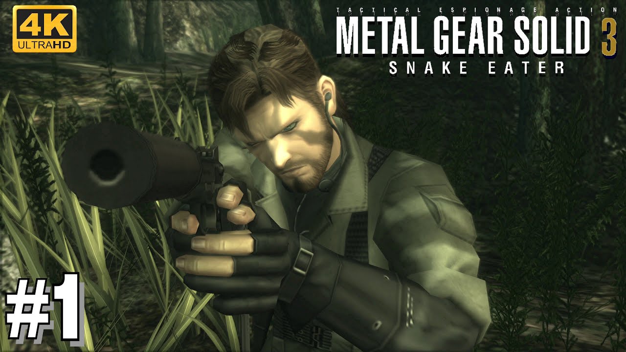 METAL GEAR SOLID 3 SNAKE EATER Remaster HD - DÉCOUVERTE - MISSION ...