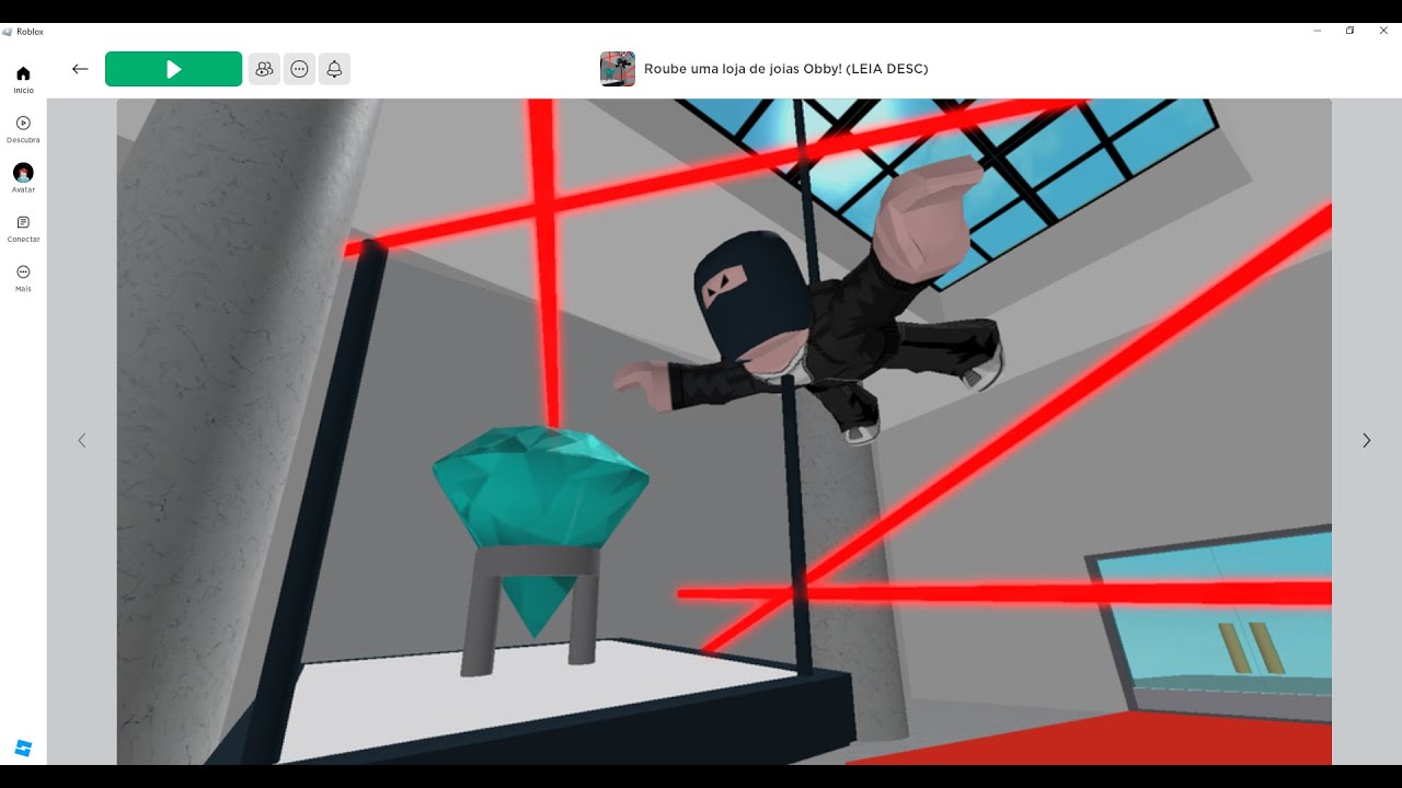 eu e as minas amigas jogamos o jogo ruba joias no roblox - YouTube