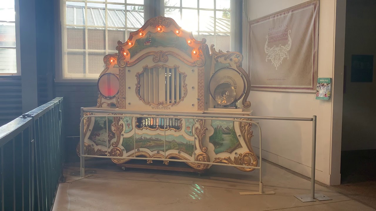 J.R Wurlitzer 153 band organ canalside carousel organ - YouTube