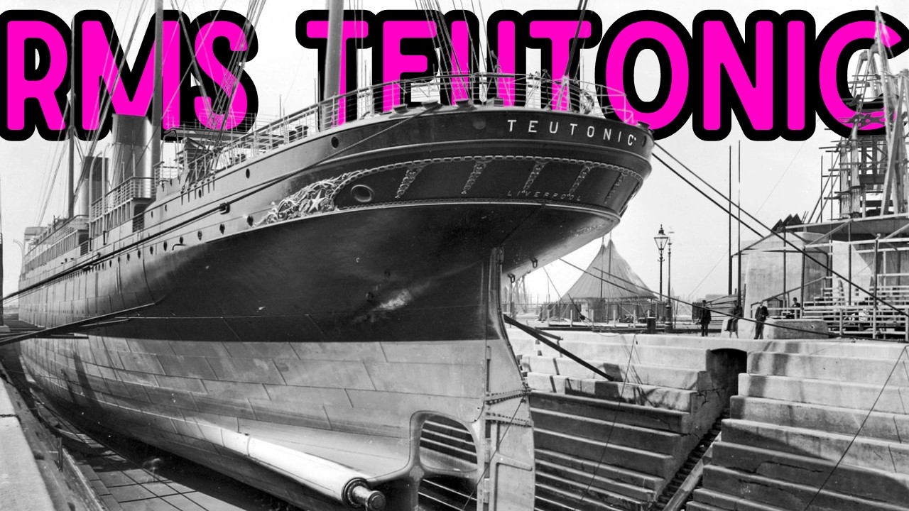 The Beautiful RMS Teutonic - YouTube
