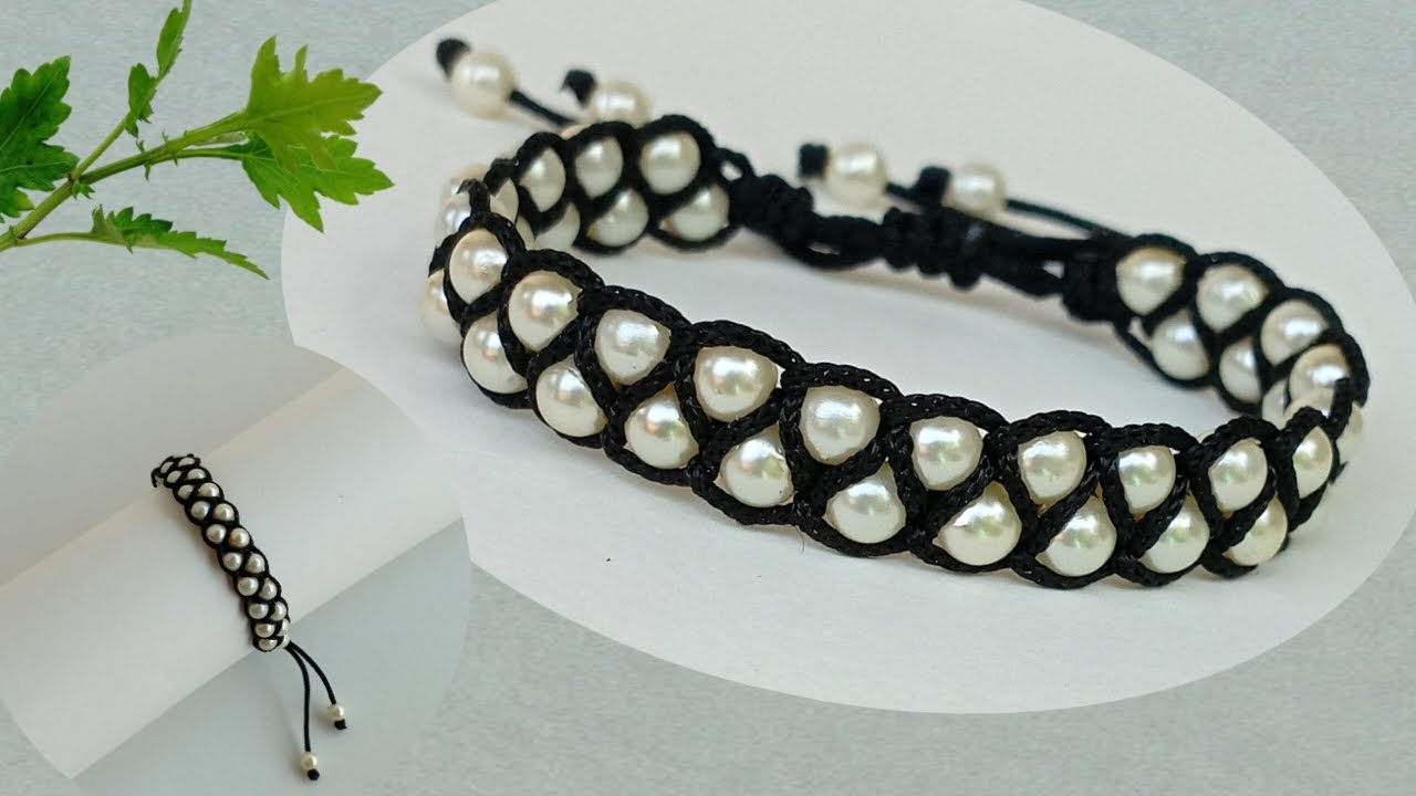 Easy macrame bracelet || How to make macrame bracelets || Macrame ...
