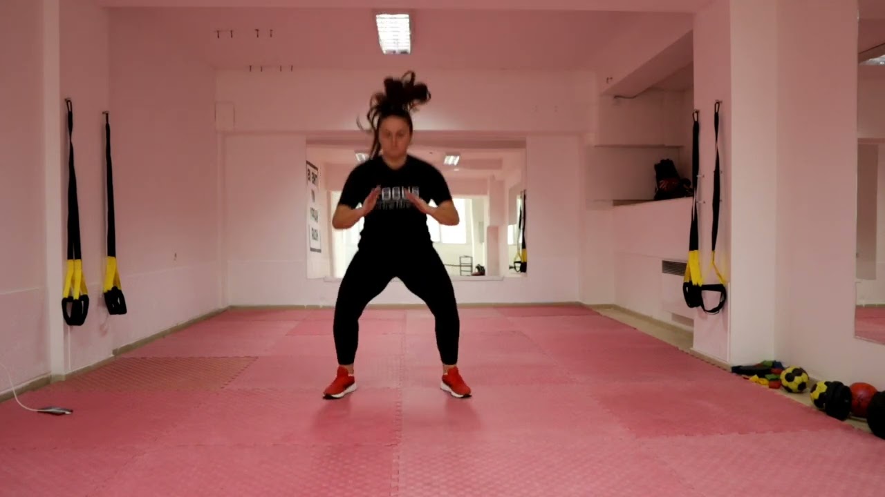 power squat jump - YouTube