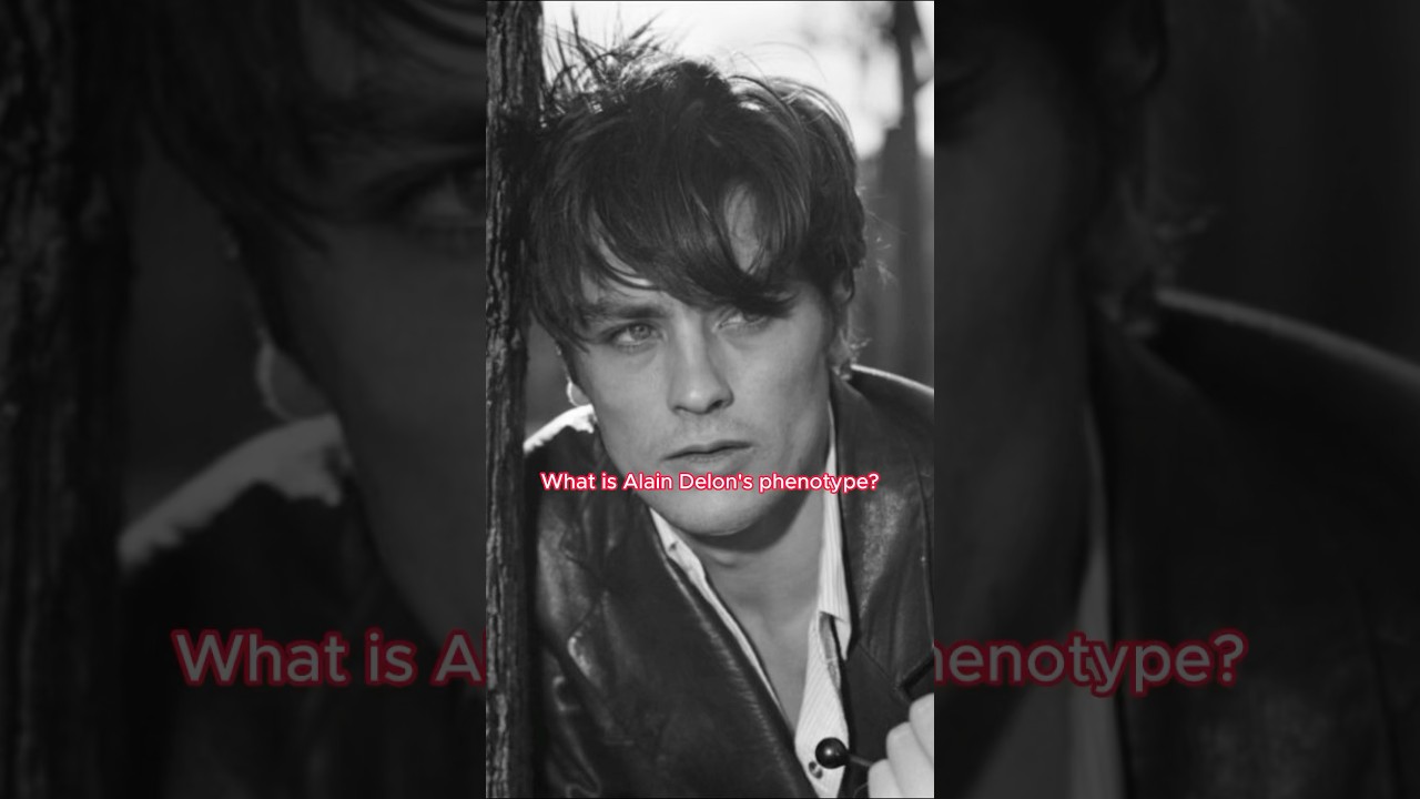 What is Alain Delon’s phenotype? - YouTube