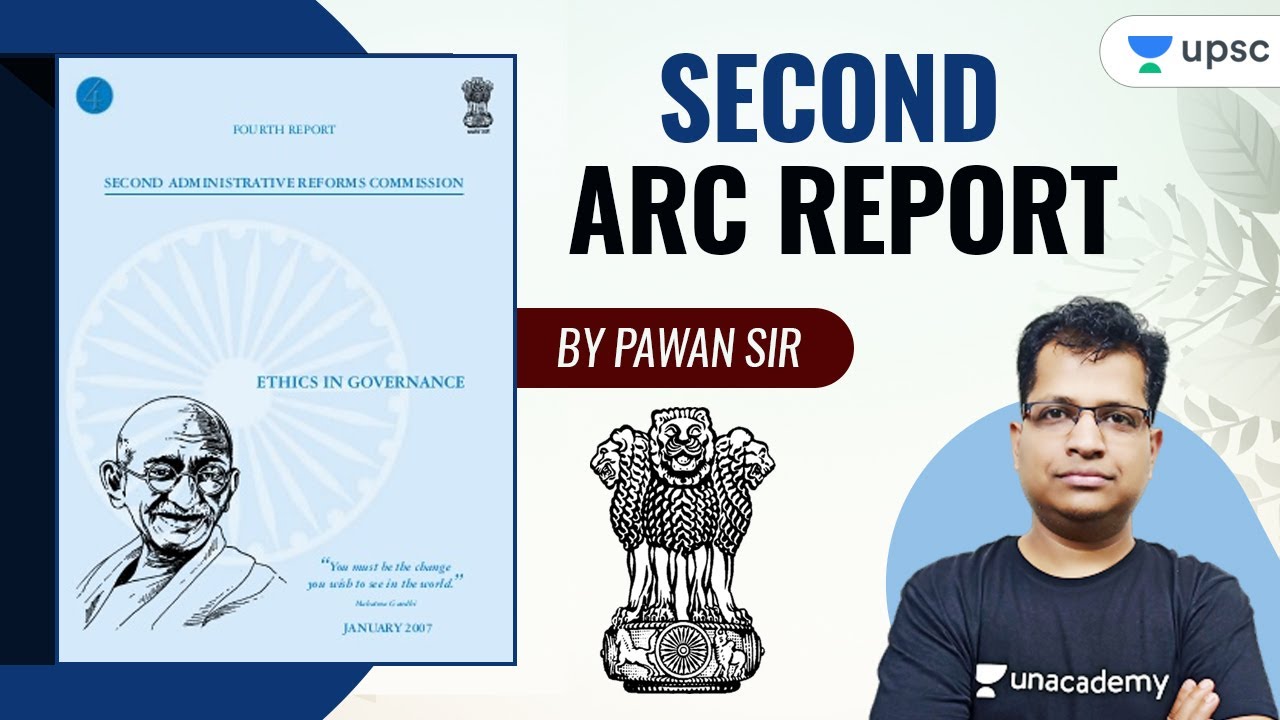 UPSC CSE | Second ARC Report by Pawan Sir - YouTube