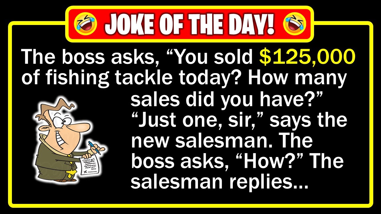 🤣 JOKE OF THE DAY! - A young man applies for a job at a big box store ...