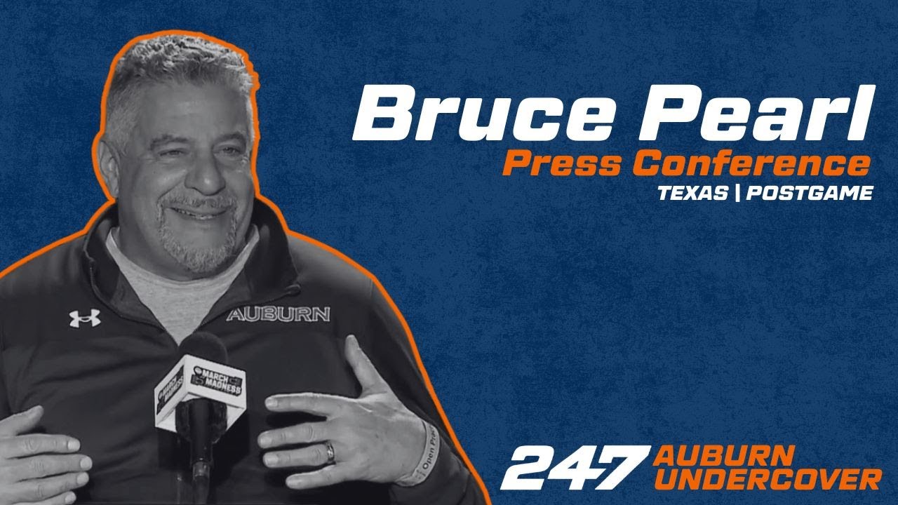 Auburn HC Bruce Pearl | Texas preview - YouTube