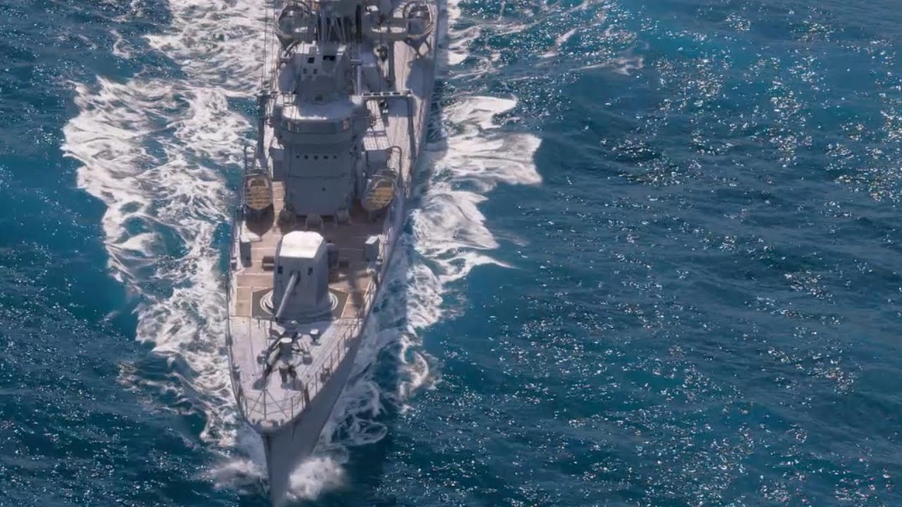 駆逐艦 晴風の動画【001】（Destroyer Harekaze 001/Разрушитель Харекадзе 001/驱逐舰 晴風 ...