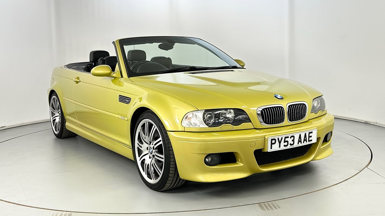 BMW M3 Cabriolet - E46 - YouTube