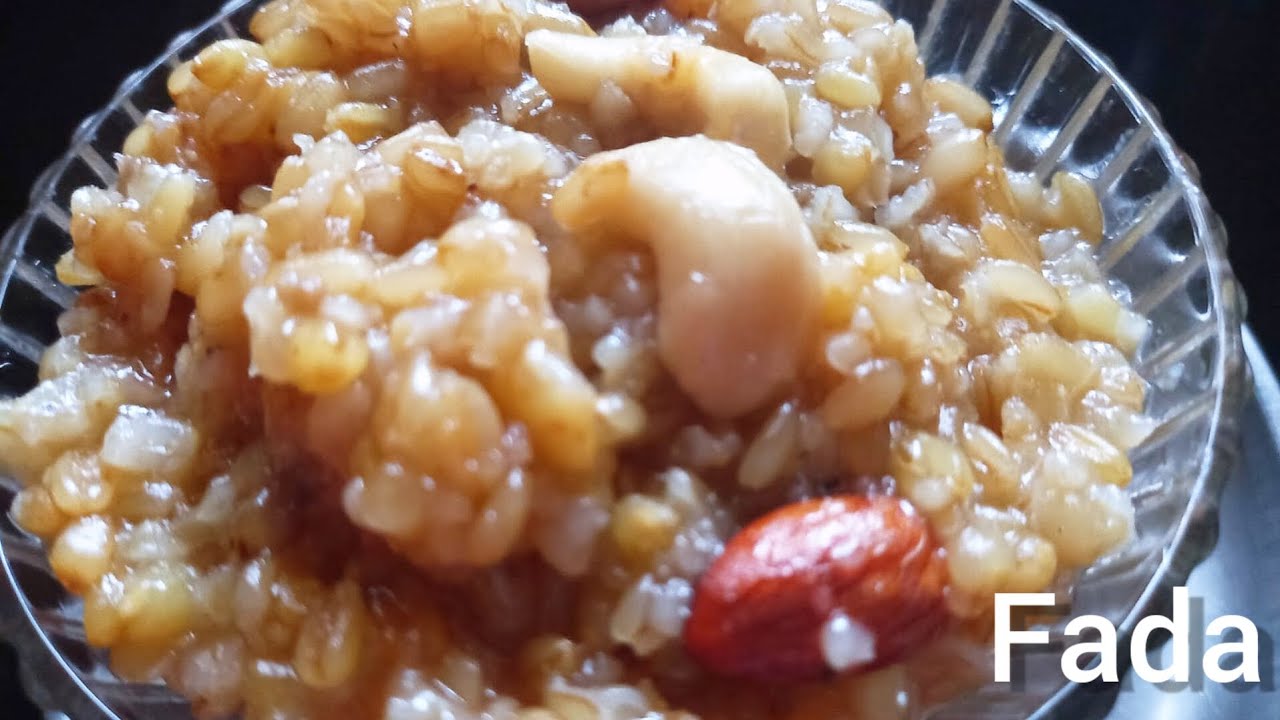 घर का बना गेहूं का लापसी | lapsi recipe | fada lapsi recipe - YouTube