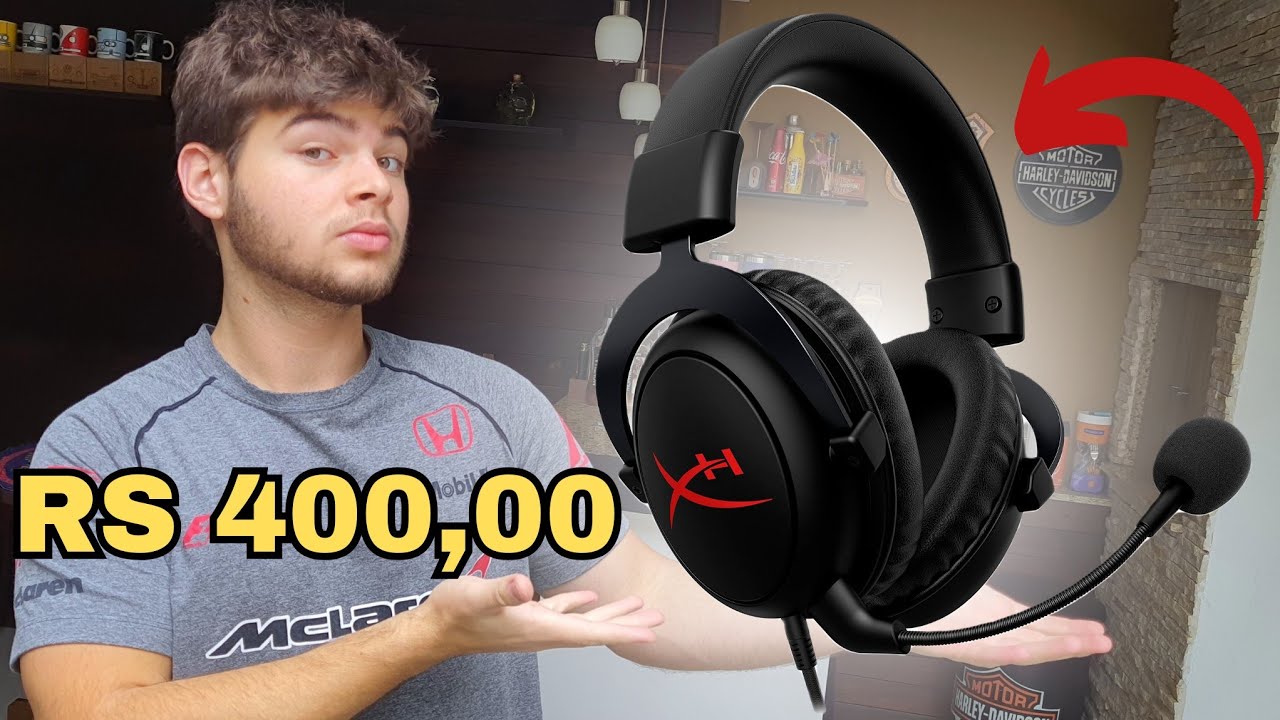 COMPREI UM SUPER HEADSET *HYPERX CLOUD CORE* (ele é incrivel) - YouTube