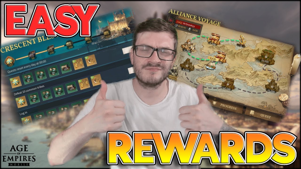 CRESCENT BLESSINGS & ALLIANCE VOYAGE & LEGENDARY CONSCRIPTION?! Age of ...