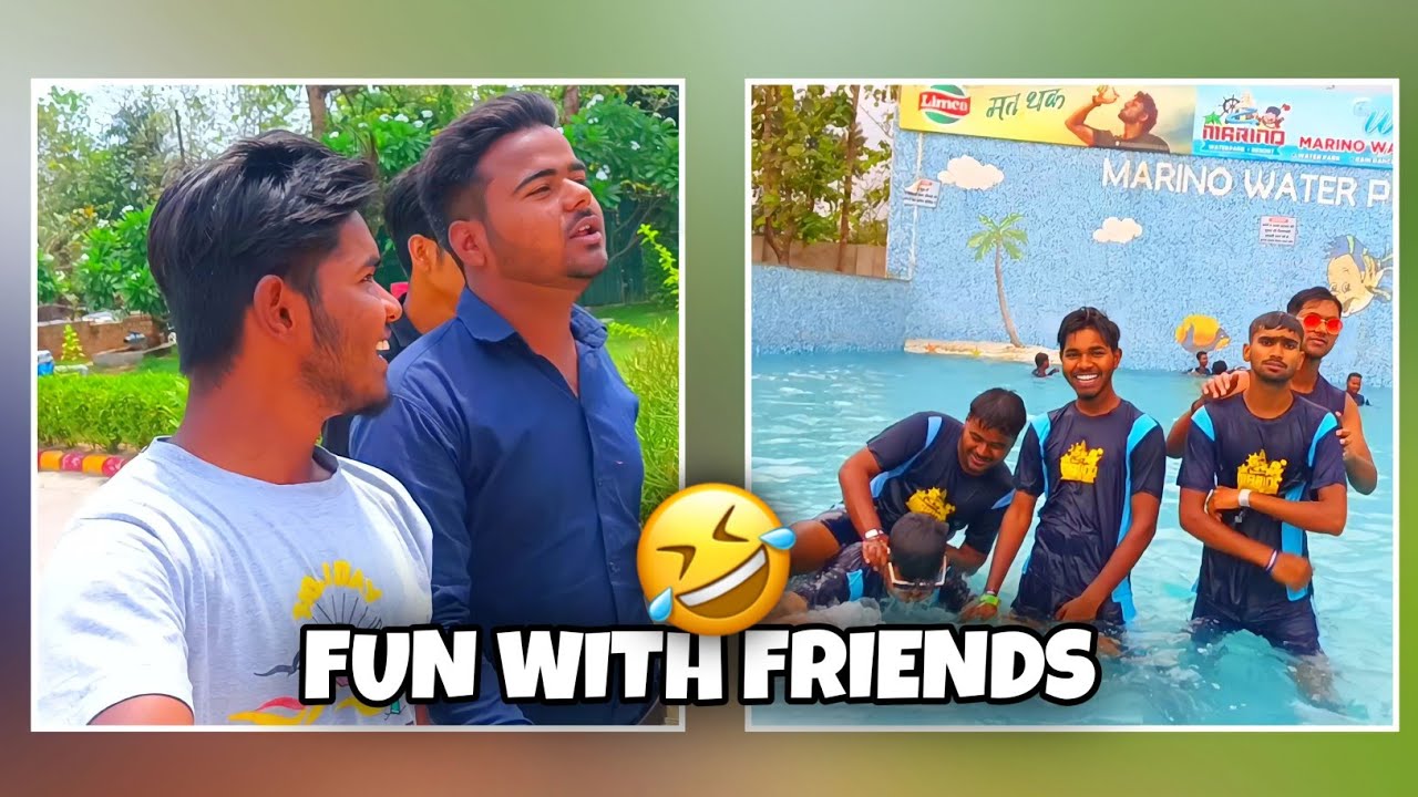 FUN IN WATERPARK WITH FRIENDS | VLOG - YouTube