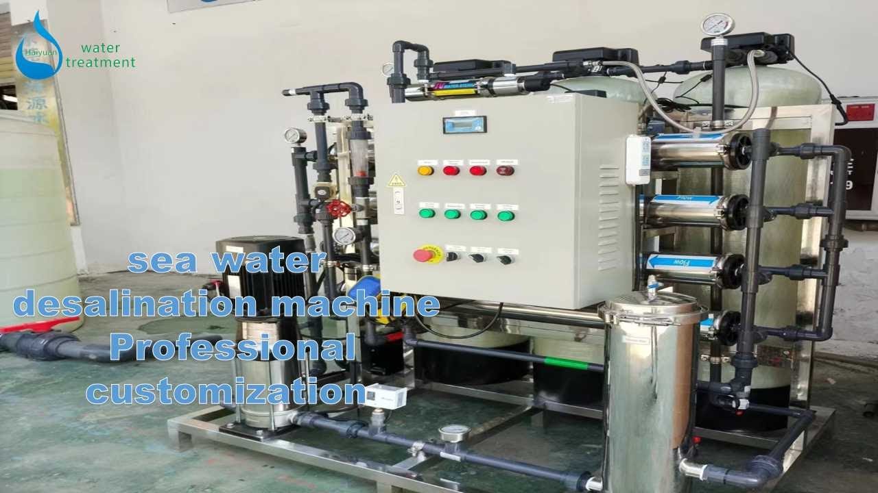 salt sea water desalination machine well treatment reverse osmosis ro ...