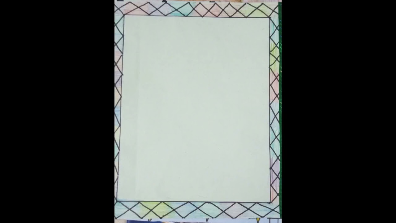 some beautiful borderline ideas - YouTube