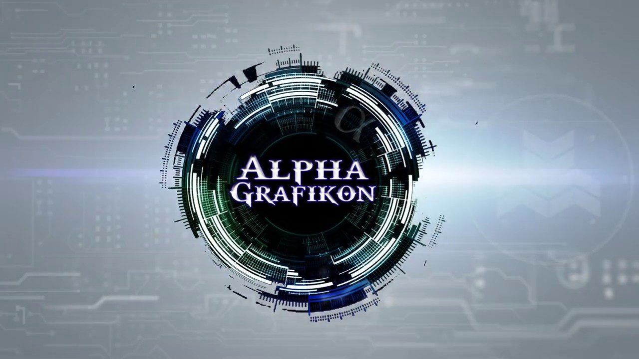 Alpha Grafikon After Effects Tech Logo Animation Intro - YouTube