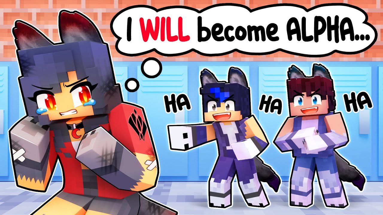 Becoming the ALPHA at WOLF SCHOOL in Minecraft! - YouTube