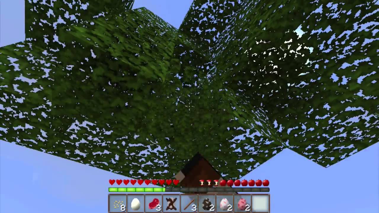 Minecraft Treehugger Survival Ep. 1 : I still suck at survival. - YouTube