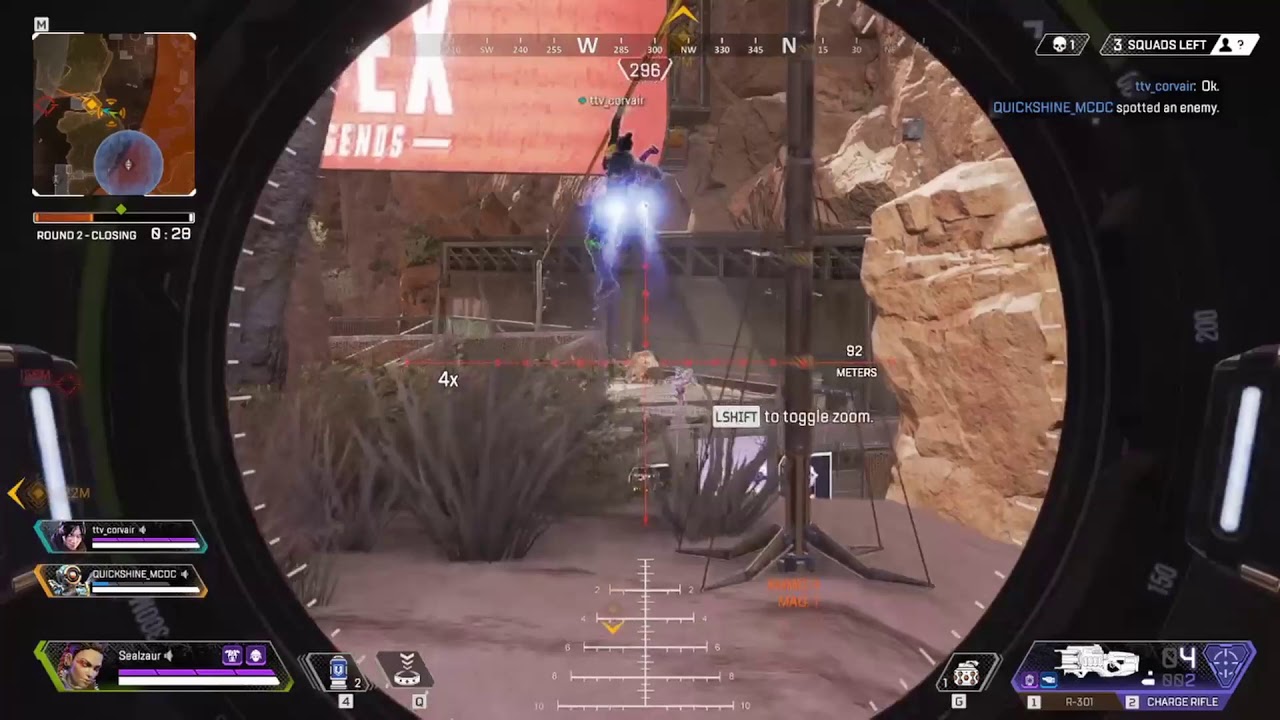 Having Fun With Charge Rifle | Apex Legends Win - YouTube