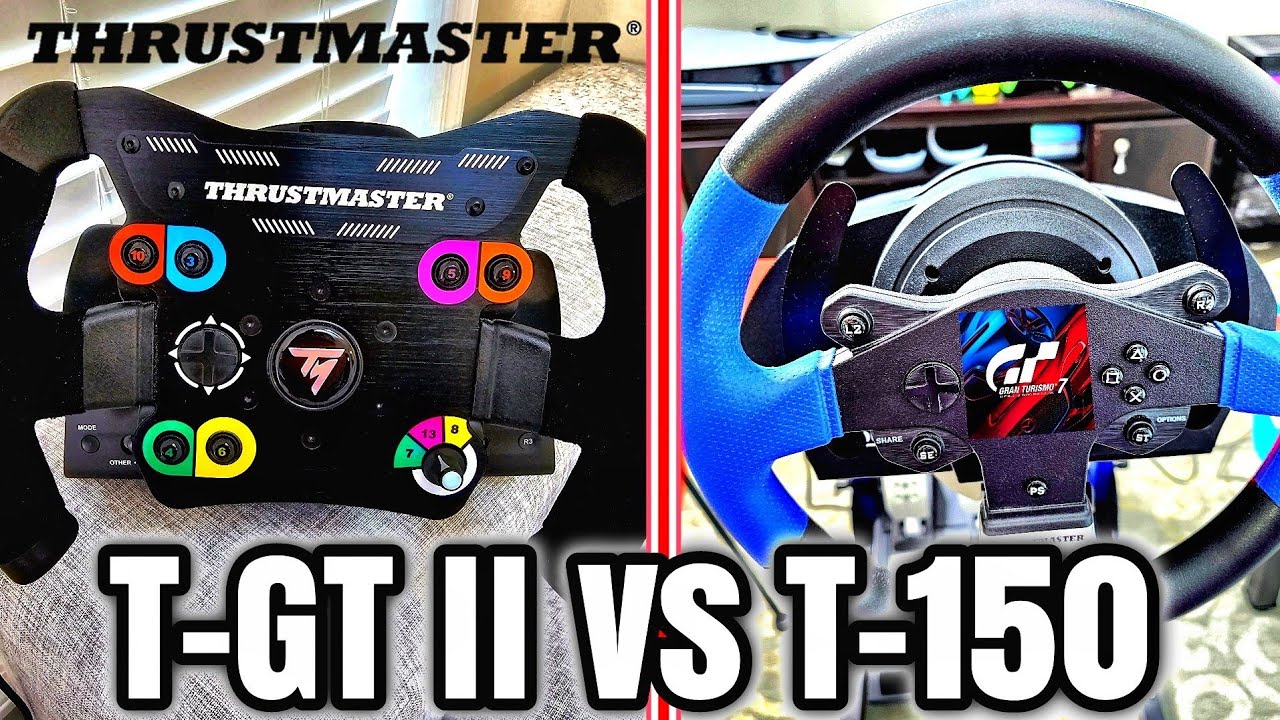 Trying my THRUSTMASTER T150 Wheel after Using the T-GT II for the Past ...