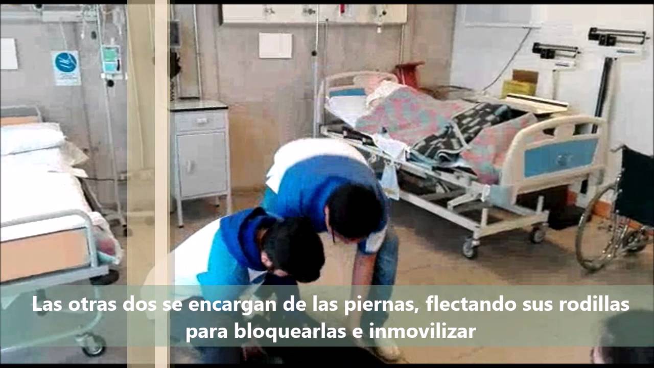 Qué hay que hacer en caso de la caída de un paciente - YouTube