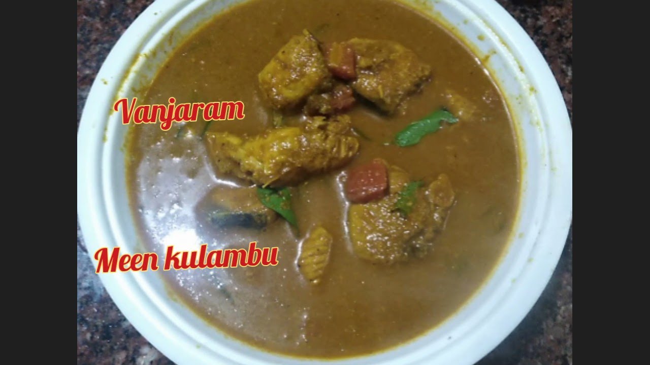 Nei Meen/Vanjaram meen /king fish kulamu in Tamil # நெய் மீன்/வஞ்சரம் ...