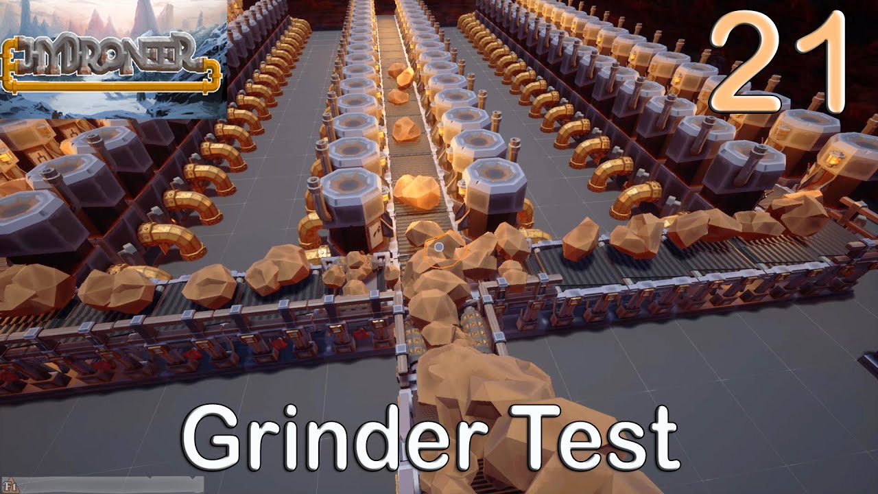 Hydroneer V1.3 - Do Grinders Increase Yield Ep 21 - YouTube