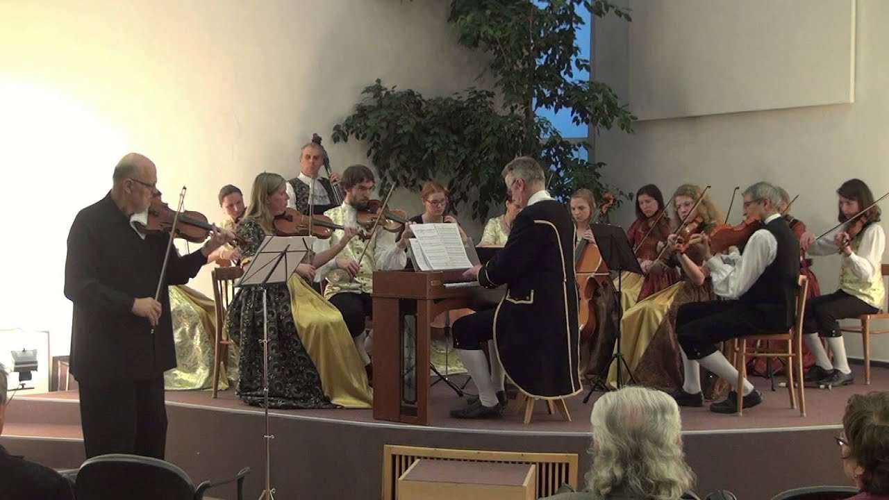 Jan Václav Stamic (J. W. Stamitz) Violino Concerto á 5 no.4 F dur 2 ...