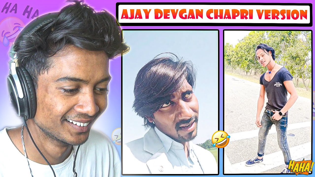 Ajay Davgan Chapri Version & other Hero Memes!😂! | (try not laugh ...