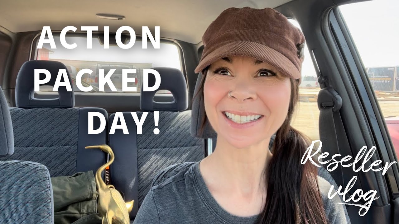 Action Packed Day | What Sold | Road Trip Thrifting | Auction Pick Up ...