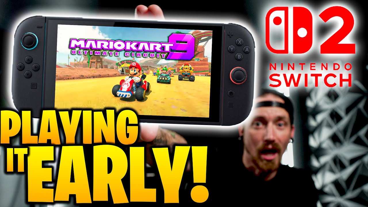 I Get To Play The Nintendo Switch 2 EARLY! - YouTube