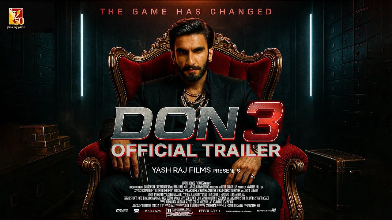 DON 3: A New Era Begins | Official Trailer | Ranveer Singh, Kriti Sanon ...