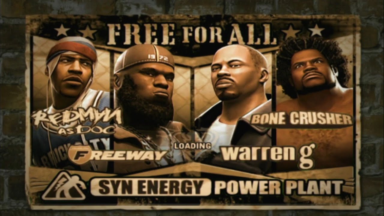 Def Jam Fight For NY | DOC vs FREEWAY vs WARREN G vs BONE CRUSHER ...