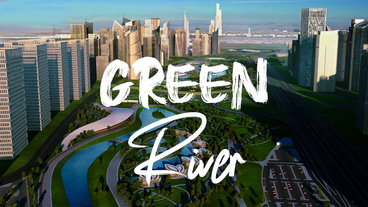 The Egyptian New Capital Landmark - The Green River Park || النهر الاخضر العاصمة الادارية - YouTube