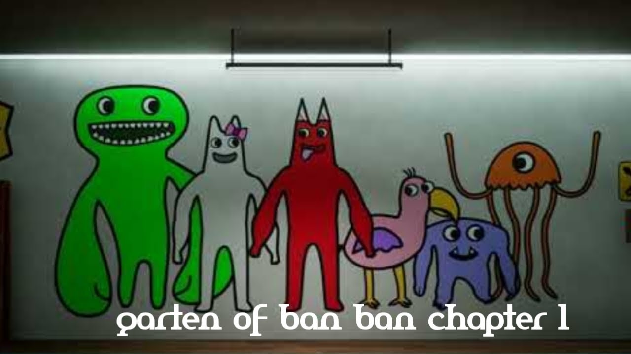 garten of ban ban chapter 1 part 1 - YouTube