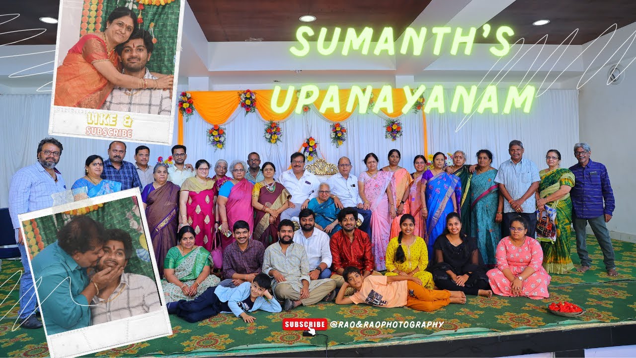 SUMANTH's UPANAYANAM l Teaser l Traditional l Rao&RaoPhotography - YouTube