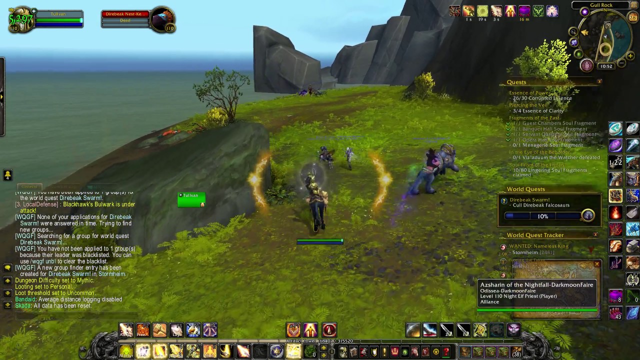 Wow Legion - NEW 7.1 World quest - Direbeak Swarm! (Location guide ...