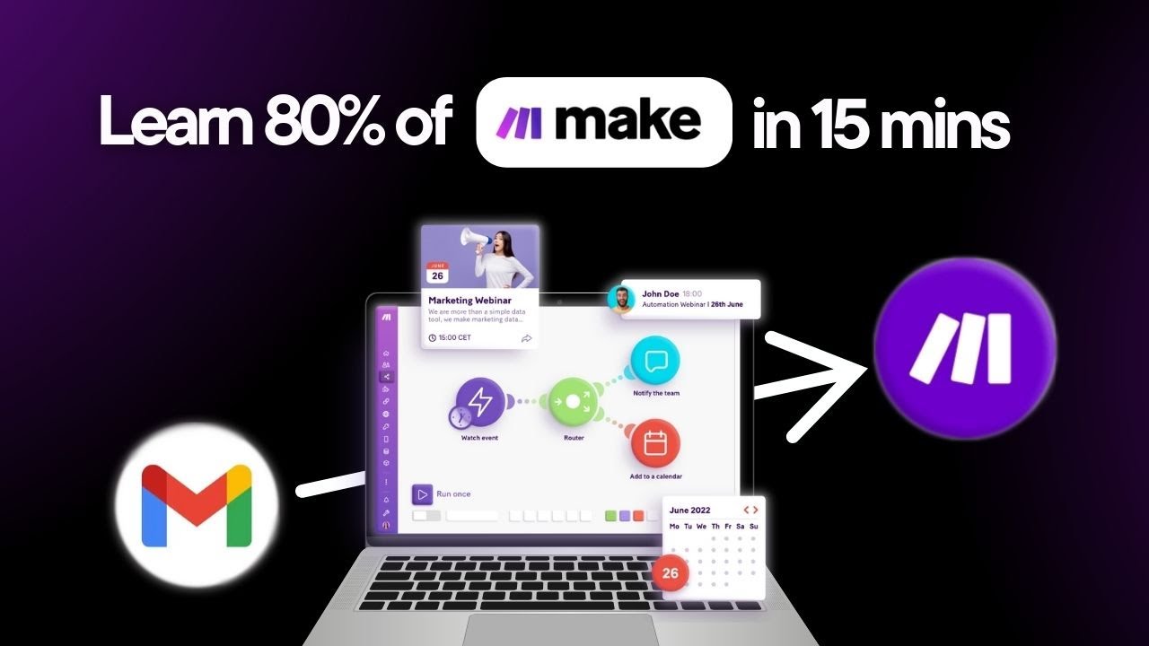 FASTEST Way to Automate Anything on Make.com: AI Assistant & Templates ...