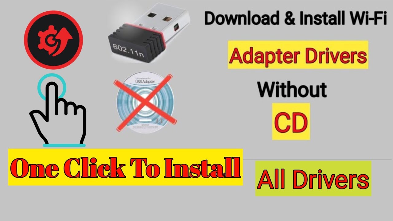 How To Install Wifi Driver Windows 7/8/10| Without CD|Download and ...