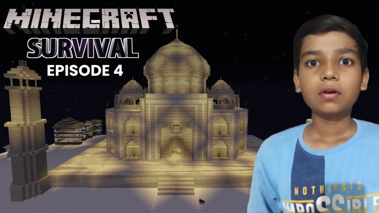 I made A biggest CASTEL in MINECRAFT survival SERIES 😱 #4 - YouTube