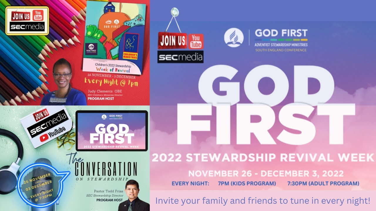 God First: Stewardship Revival Week - Day 7 - YouTube