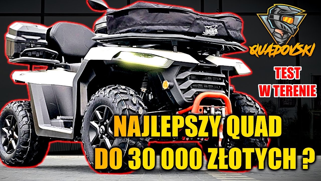 QUAD DO 30 000 ZŁOTYCH ? ⚠️ TEST W TERENIE SEGWAY AT5L [23] - YouTube