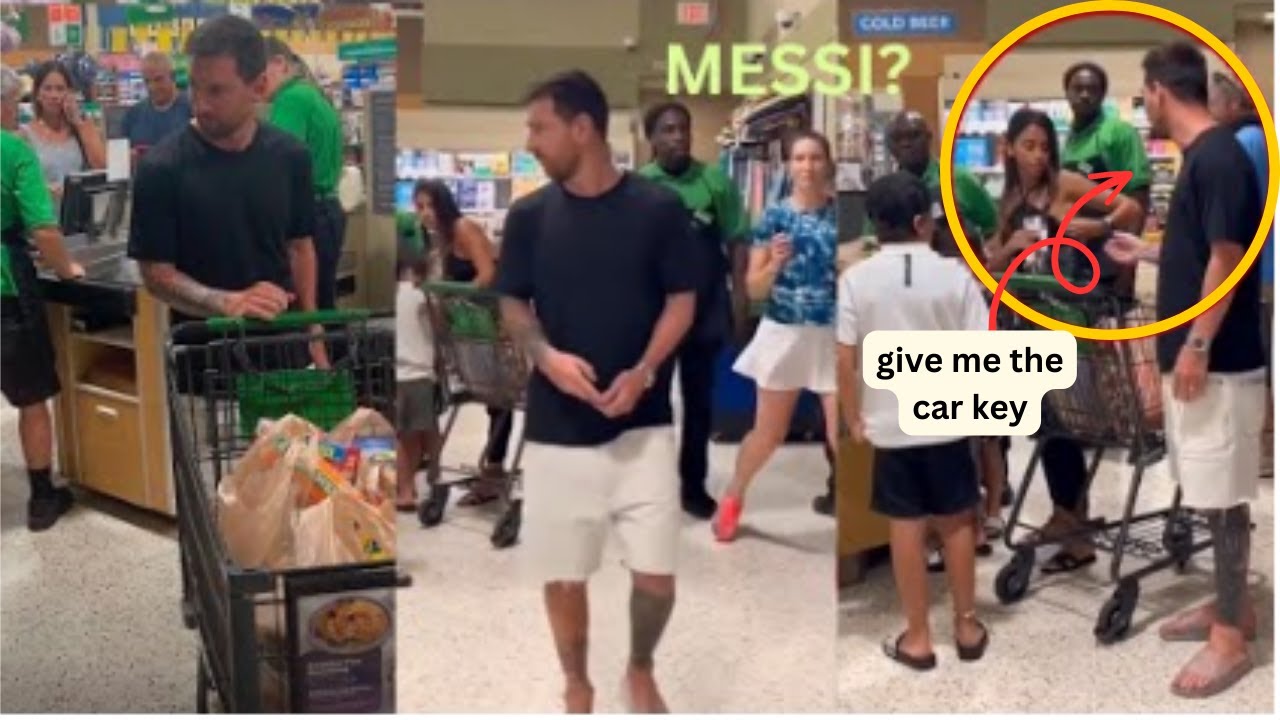When Lionel Messi Goes Grocery Shopping: An Unexpected Encounter in ...