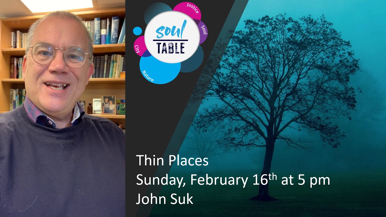 John Suk talks about Thin Places - YouTube