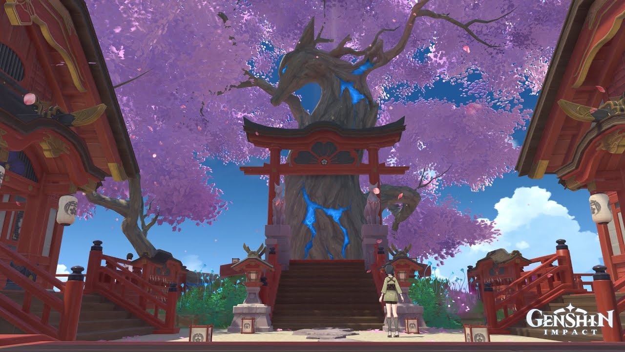 Grand Narukami Shrone: Sacred Sakura [Genshin Impact][2.0] - YouTube