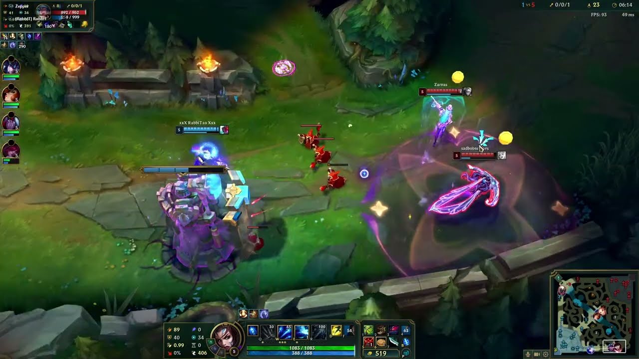 League of Legends | Zepper Fun Noob LOL Gameplay # - YouTube